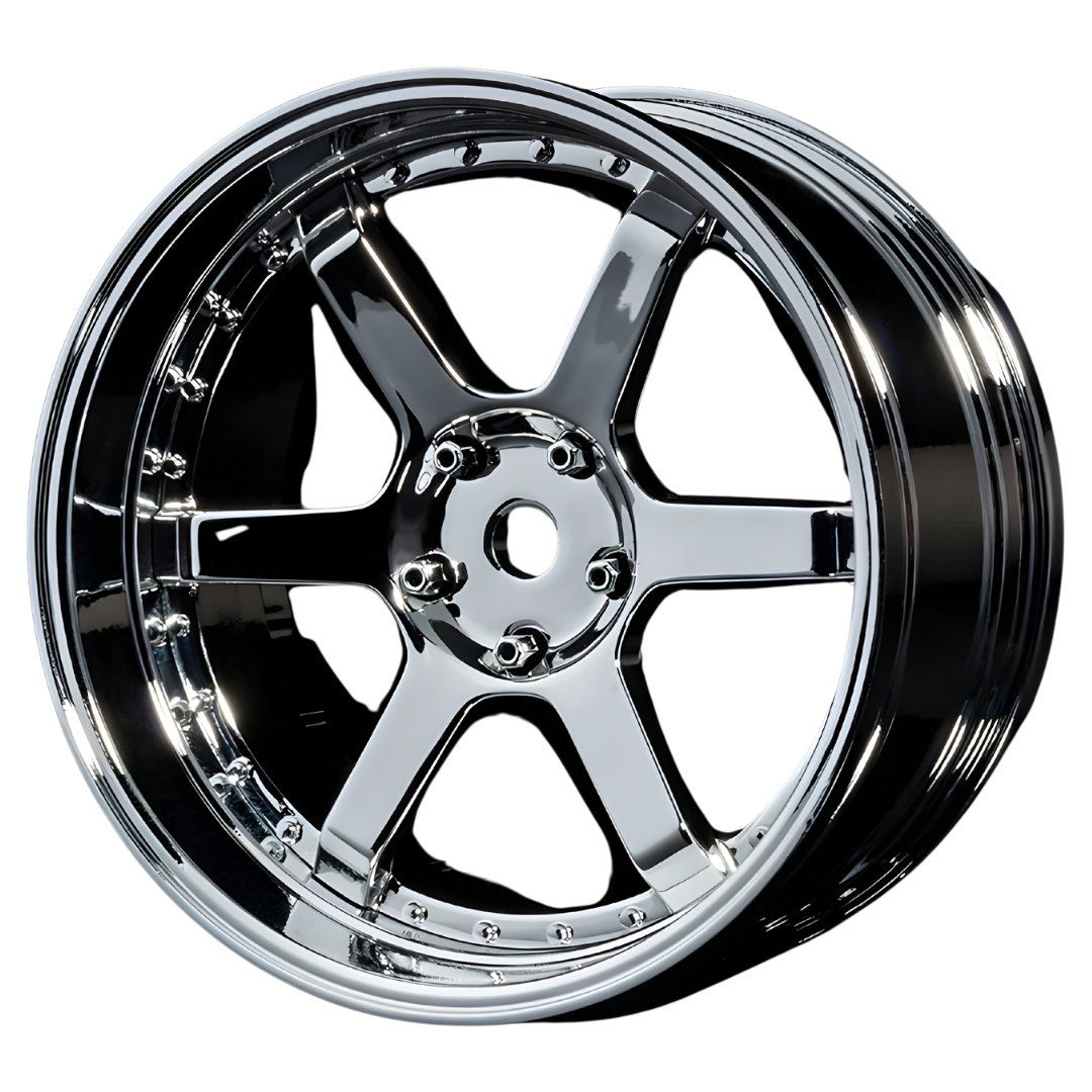 MST 106 Offset Changeable Wheel Set S-S Silver 1/10 RC Drift Touring 8 ...