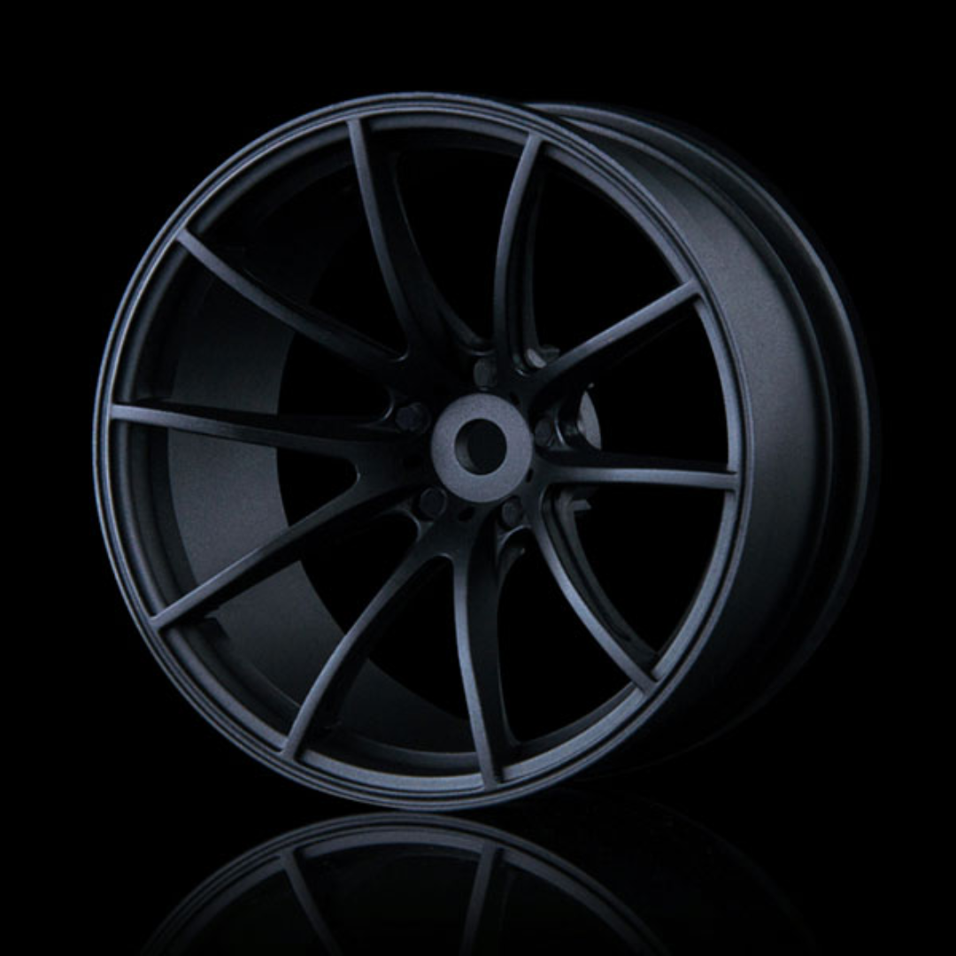 MST G25 Wheel Set Flat Black 26mm Suits 1/10 Drift Touring 102053FBK – OZRC