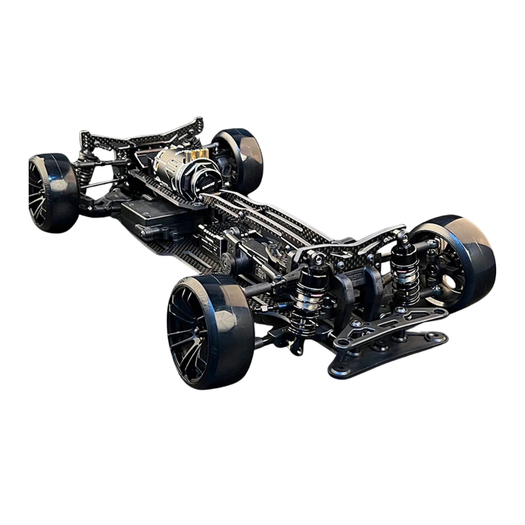 MST MRX GT RWD RC 1/10 Drift Car Kit Mid Motor Black Edition 532203BK ...
