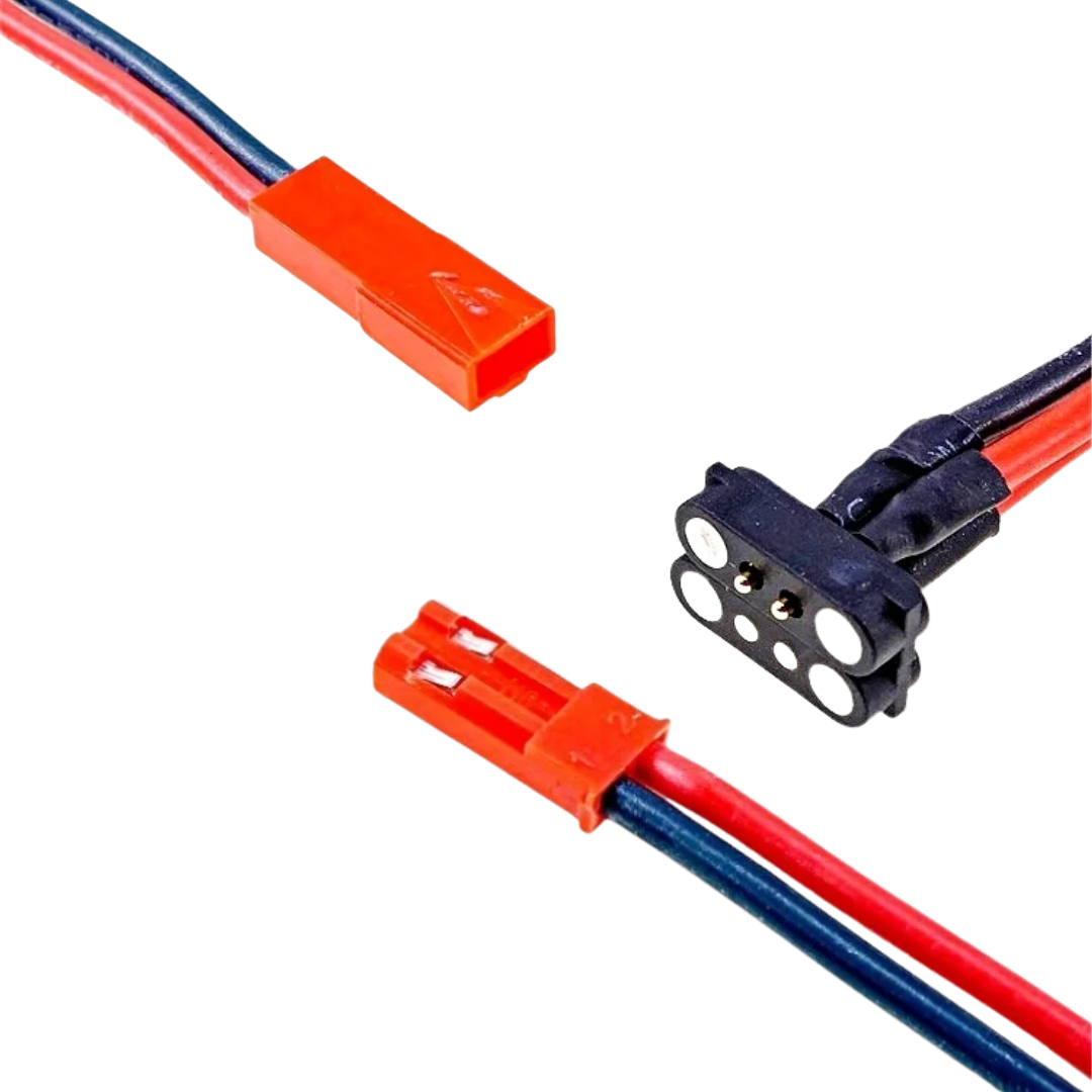 OZRC Magnetic Snap-on JST Extension Cable 15cm 20AWG Silicone