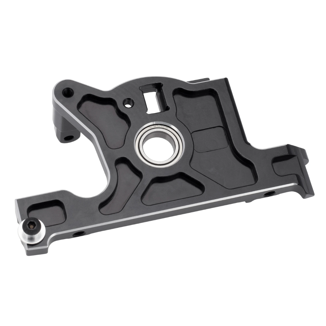 OZRC Metal Motor Mount with 10x19x5mm Bearing Black for Traxxas 1/10 S