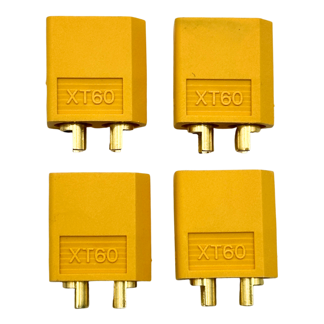 XT60 Connector Plug Male 4 Pack – OZRC