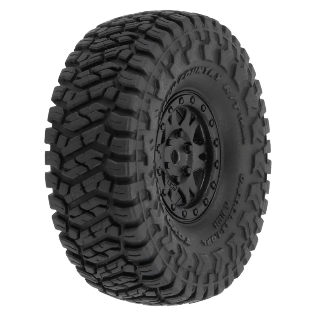 Pro-Line 1.0 Toyo Open Country R/T Tyres Impulse Rims Glued Wheels 4Pc ...