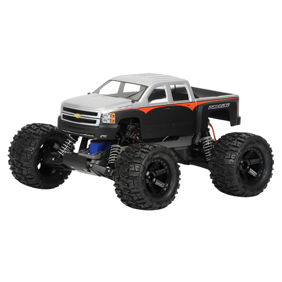 Proline Chevy Silverado 2500 HD 1/10 Clear Body Shell, For Stampede PR ...