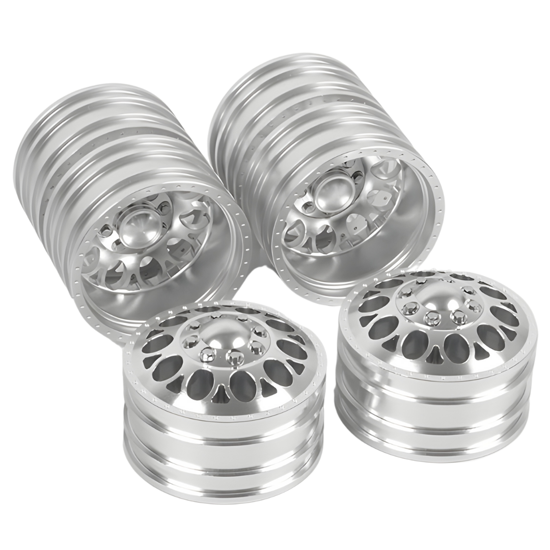 RC4WD Double Trouble "3" Aluminium Dually 1.9" Crawler Wheels Z-W0194 ...