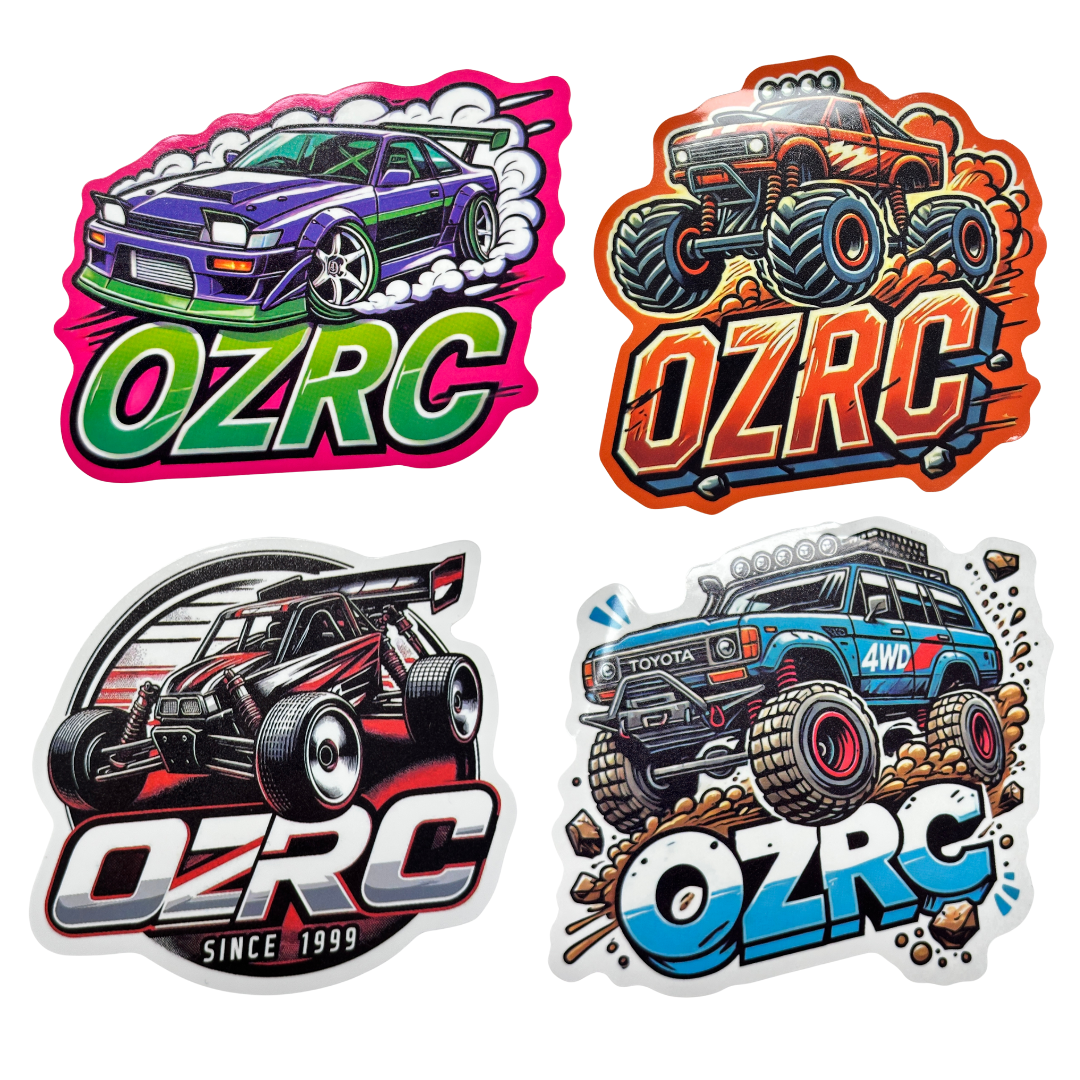 OZRC Special Edition Sticker Bundle Pack Drift Monster Crawler Buggy 4
