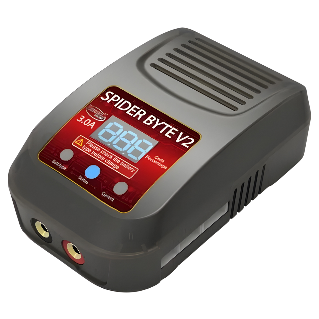 Redback Spider Byte V2 Battery Charger 100-240V 3A RBSPIDERBYTE2 – OZRC