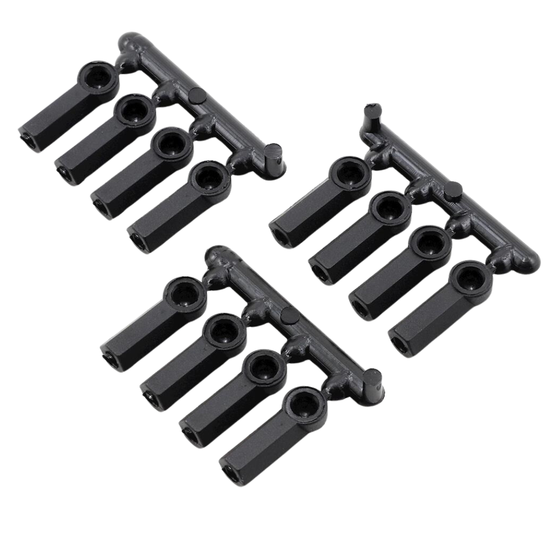 RPM Heavy Duty 4-40 Rod Ends (Black) 12pc 73372 – OZRC