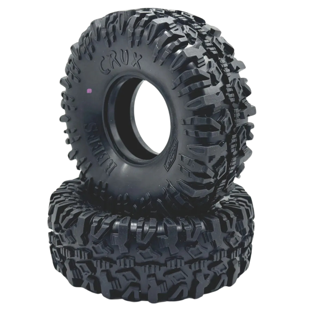 Reefs RC Crux XP 1.9in Crawler Tyres Pink with Foam Inserts 2pcs REEFS ...