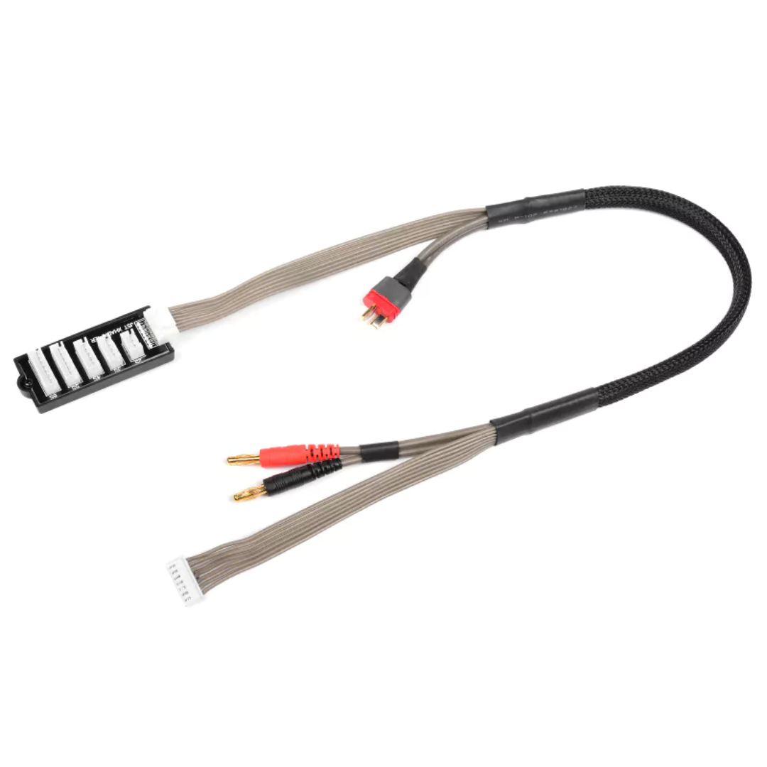 Revtec Charge Lead Pro Banana 4mm to T-Plug with XH 2–6S Balance Board ...