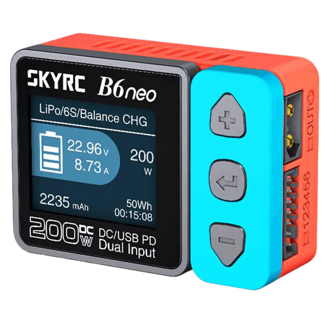 SkyRC B6 NEO 200W DC Smart Charger With DC/PD Dual Input SK-100198-01 ...