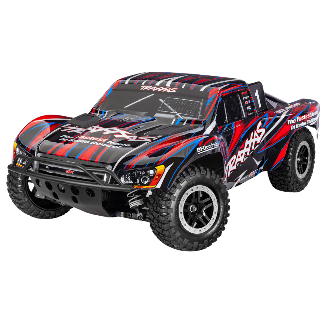 Traxxas Slash 4X4 VXL RC Short Course Truck Electric Brushless 4WD 1/1 ...