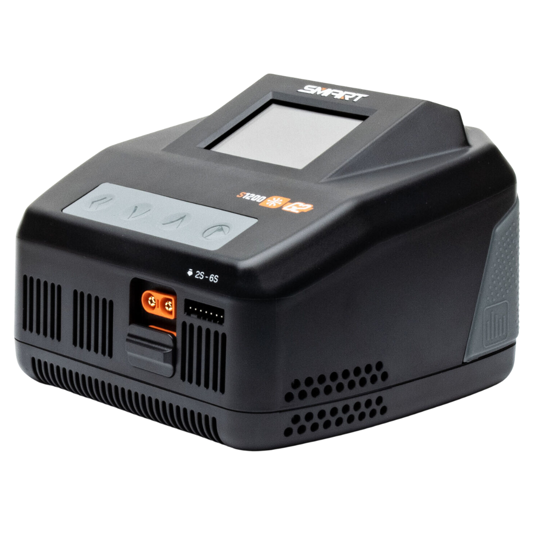 Spektrum Smart S1200 G2 1x200w 240v LiPo NiMh Battery Charger SPMXC202 ...