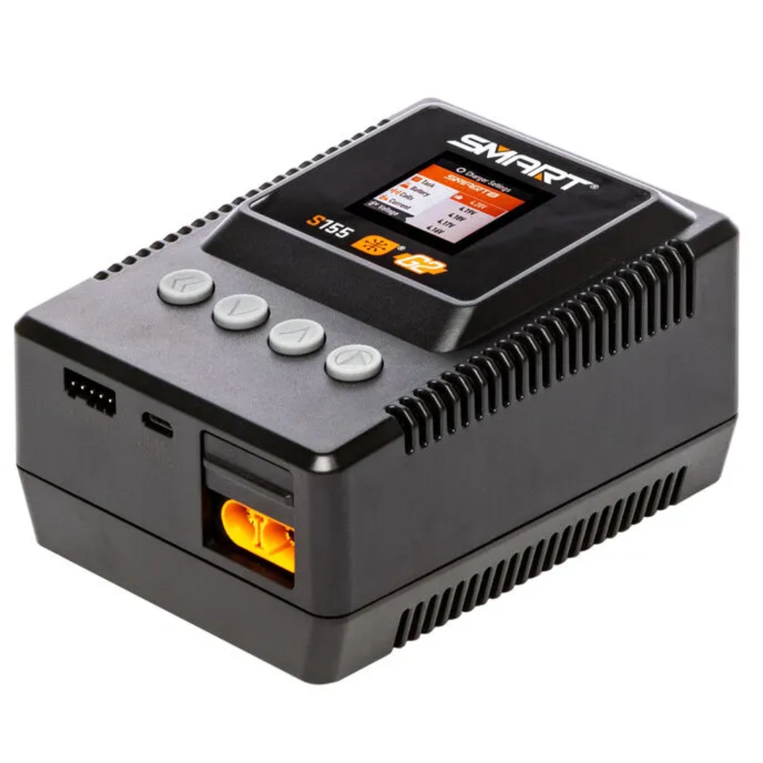 Spektrum Smart S155 G2 1x55W 240V LiPo Battery Charger SPMXC2050 – OZRC