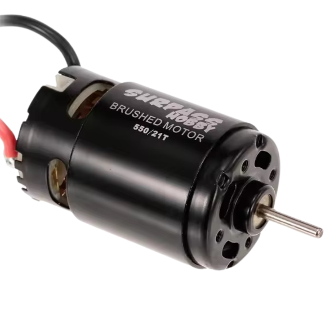 Surpass 550 Brushed Motor 21T for RC Vehicles SUR05500021 – OZRC