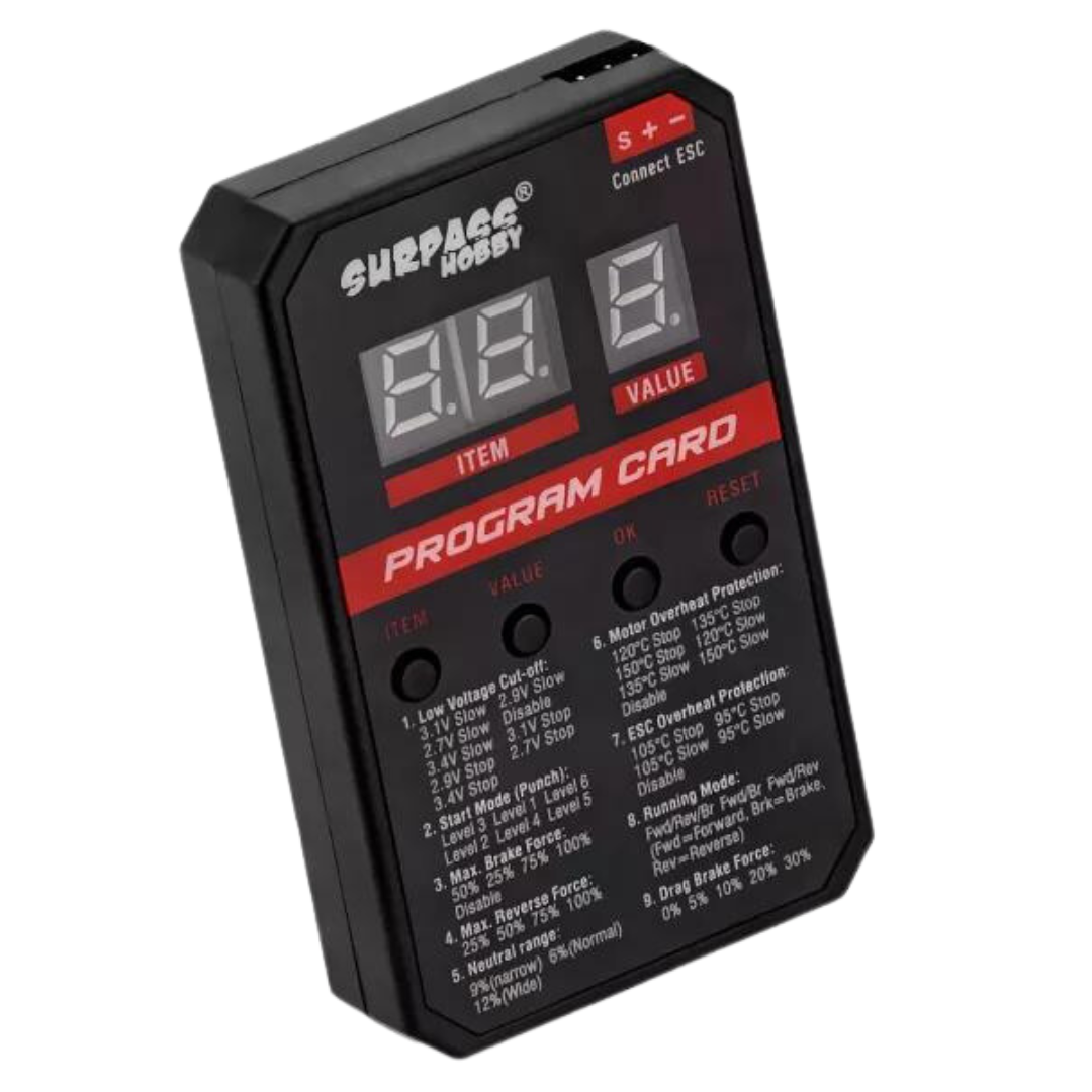 Surpass Rocket V2 LED Program Card 88363 – OZRC