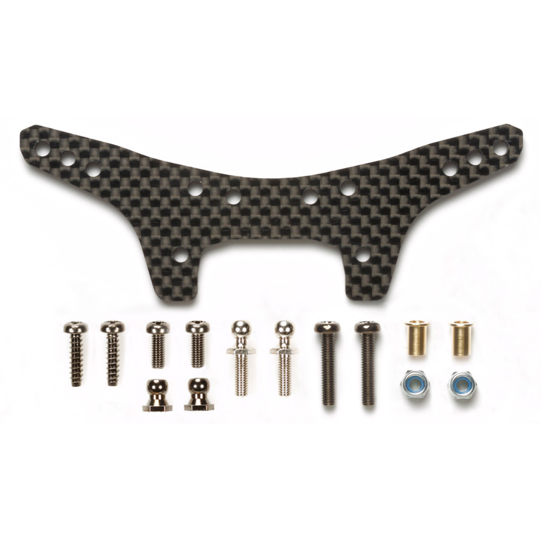 Tamiya DT-03 Rear Shock Tower Damper Stay Carbon Fiber (OP-1563) 54563 ...