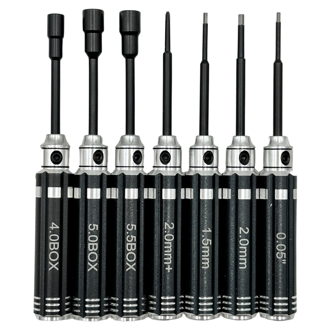 OZRC Traxxas TRX-4M Complete Hex Driver Tools Kit Alloy 7pc