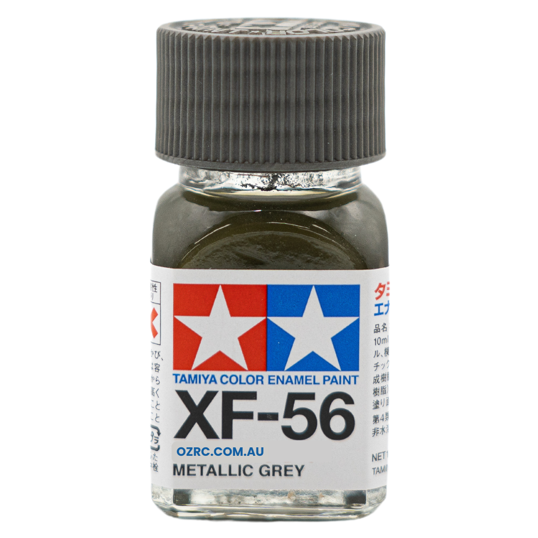 Tamiya Enamel Paint XF-56 Flat Metal Grey 10ml 80356 – OZRC