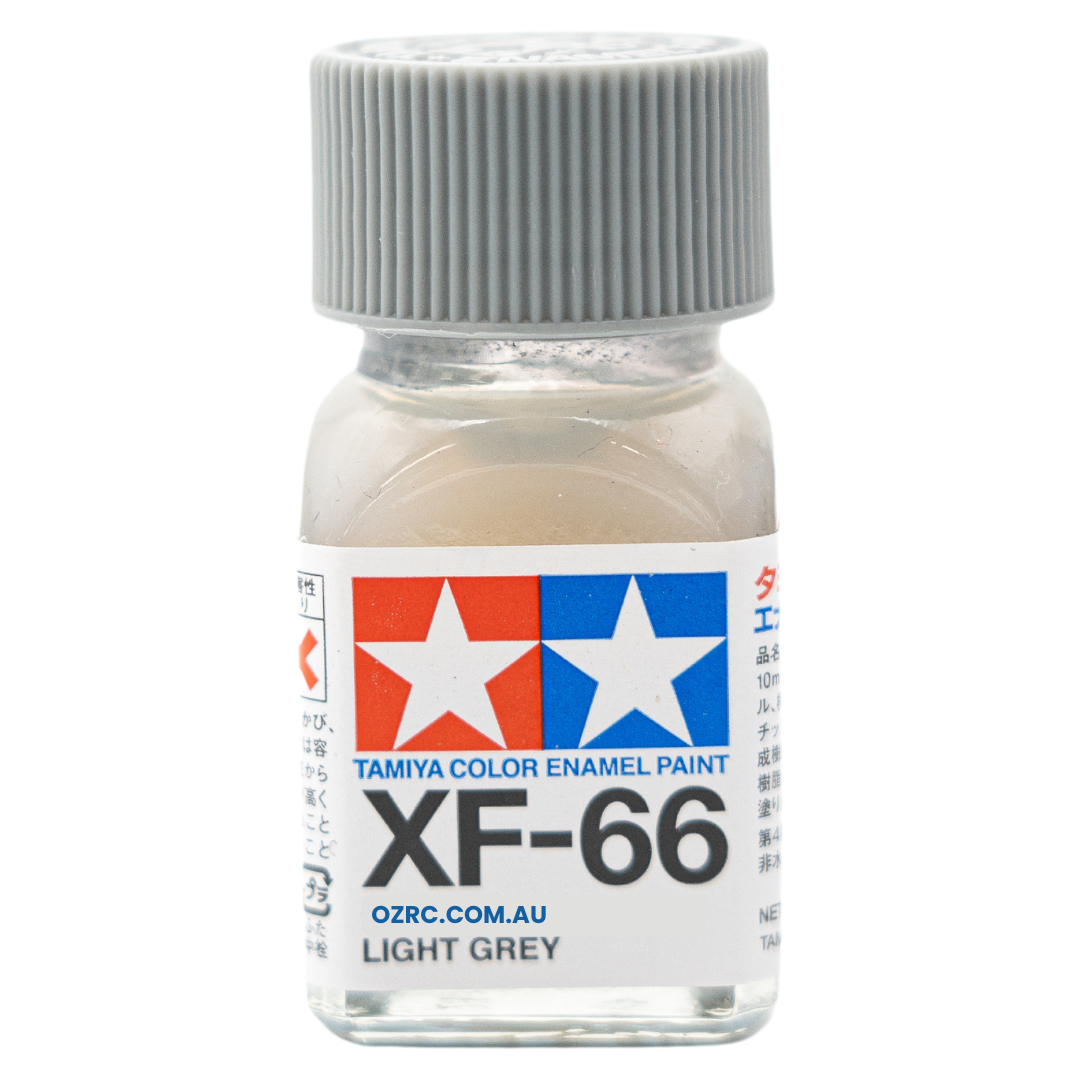 Tamiya Enamel Paint XF-66 Flat Light Grey 10ml 80366 – OZRC