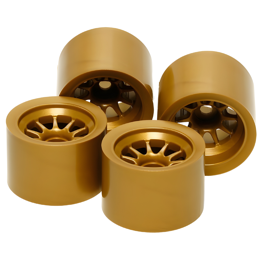 Tamiya F104 Formula 1 F1 Wheel Set Gold (OP-1525) 54525 – OZRC