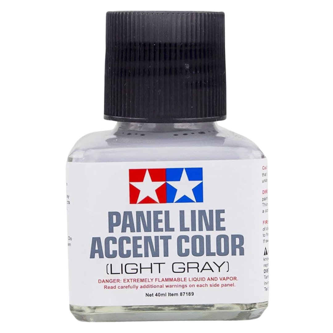Tamiya Light Grey Panel Line Accent Colour Paint 40ml 87189 – OZRC