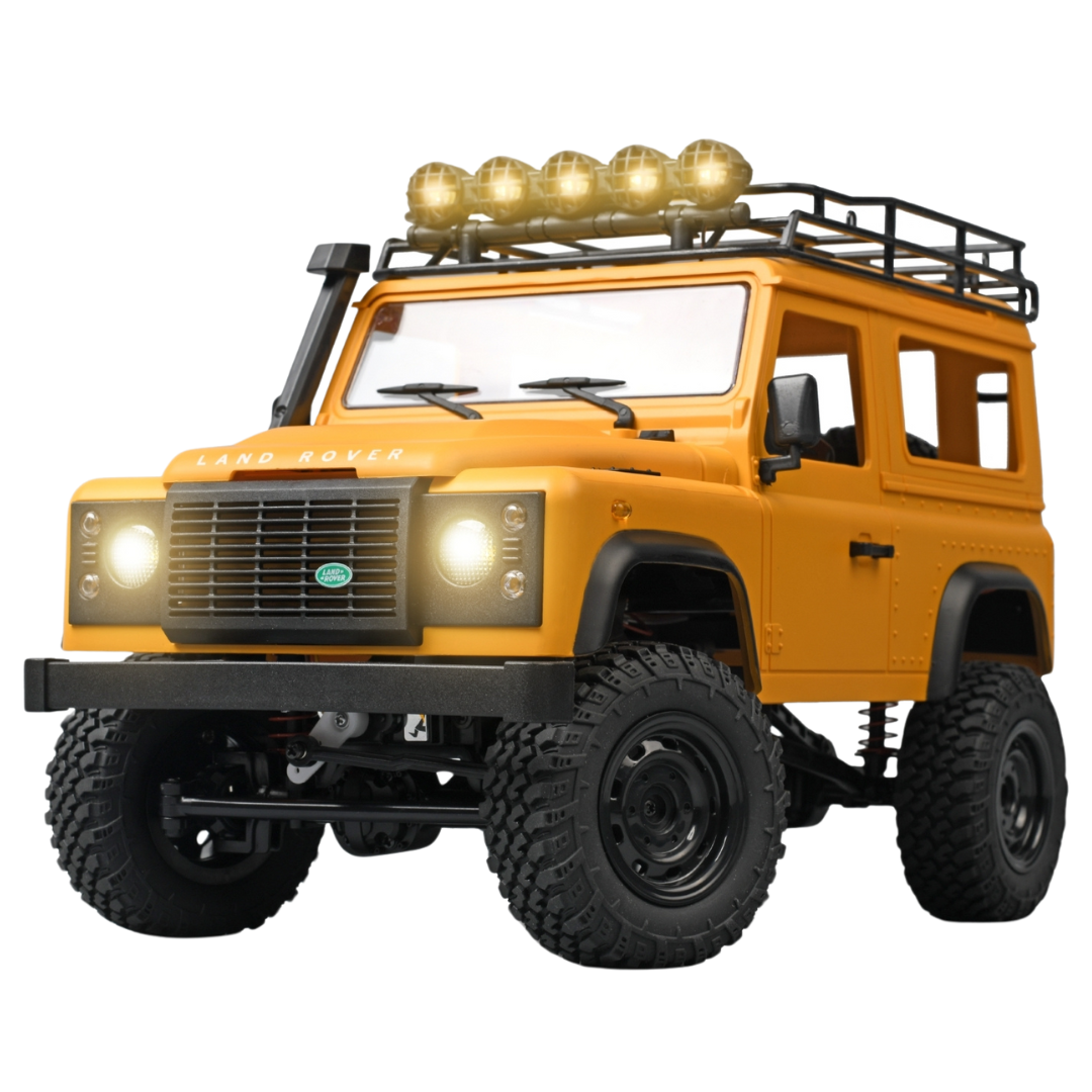 MN Model Land Rover MN98 RTR 1/12 4WD RC Rock Crawler Yellow MN-98 – OZRC