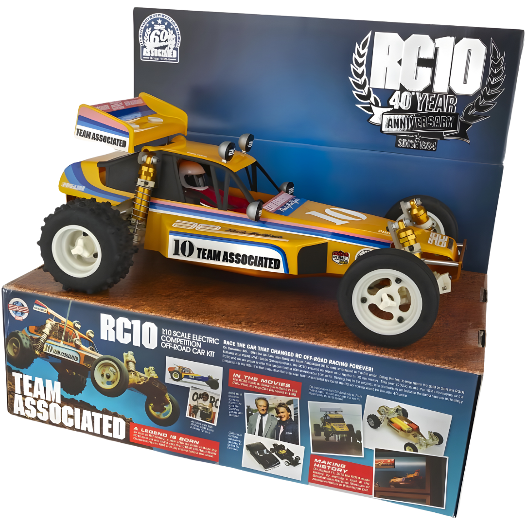 Team Associated RC10 Gold Pan Classic 40th Anniversary 1/10 2WD Buggy ...