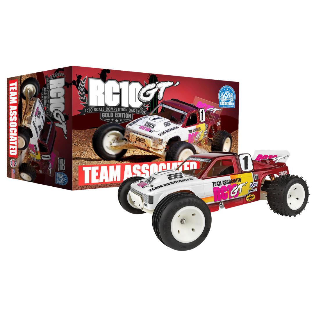 Team Associated RC10GT Classic 2WD Nitro Stadium Truck Kit Gold Editio ...