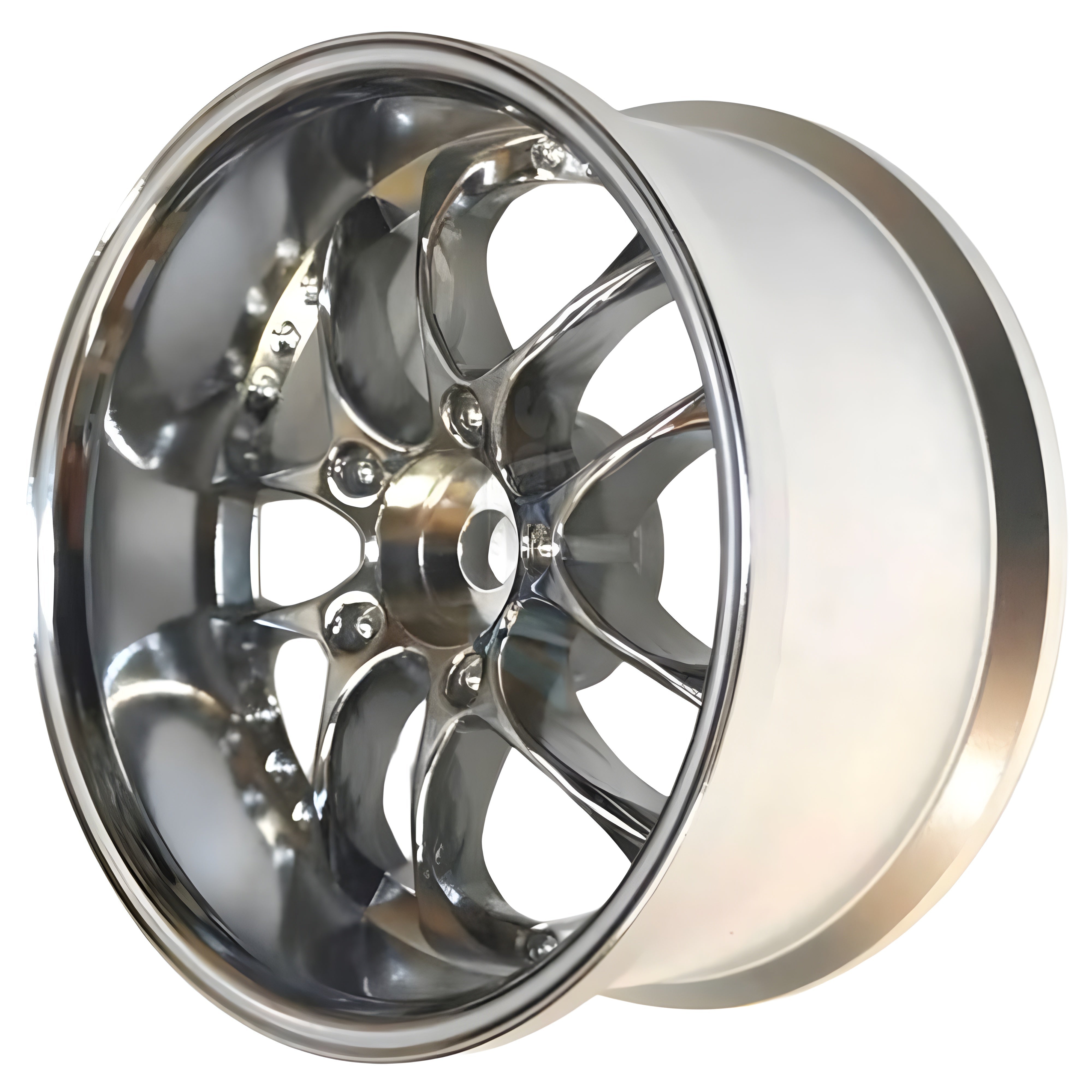 Topline SSR Agle Minerva 1/10 Drift Wheels Offset 8 (Matte Chrome) TWD ...
