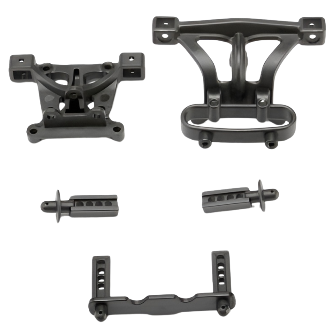 Traxxas Body Mounts Front and Rear with Adjustable Posts 7015 – OZRC