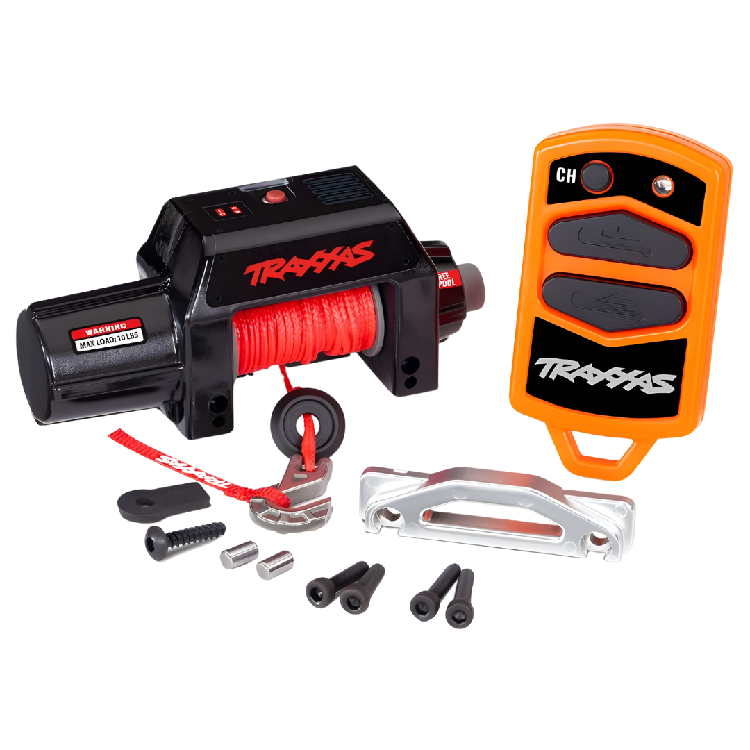 Traxxas Pro Scale Remote Operated Winch for Rock Crawlers TRX-4 & TRX ...