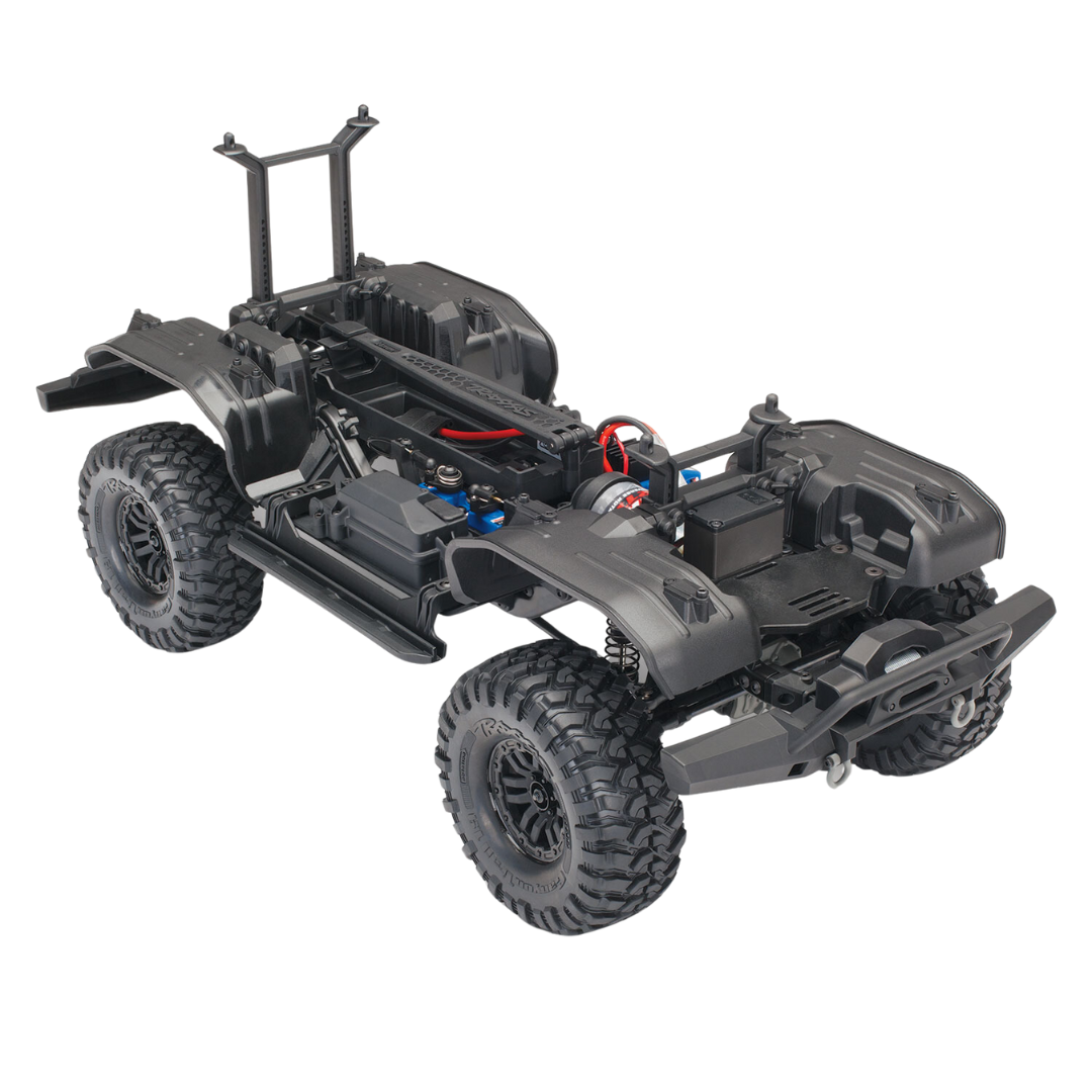 Traxxas TRX-4 Assembly Kit 4X4 RC Rock Crawler Chassis w/ TQi TX 82016 ...