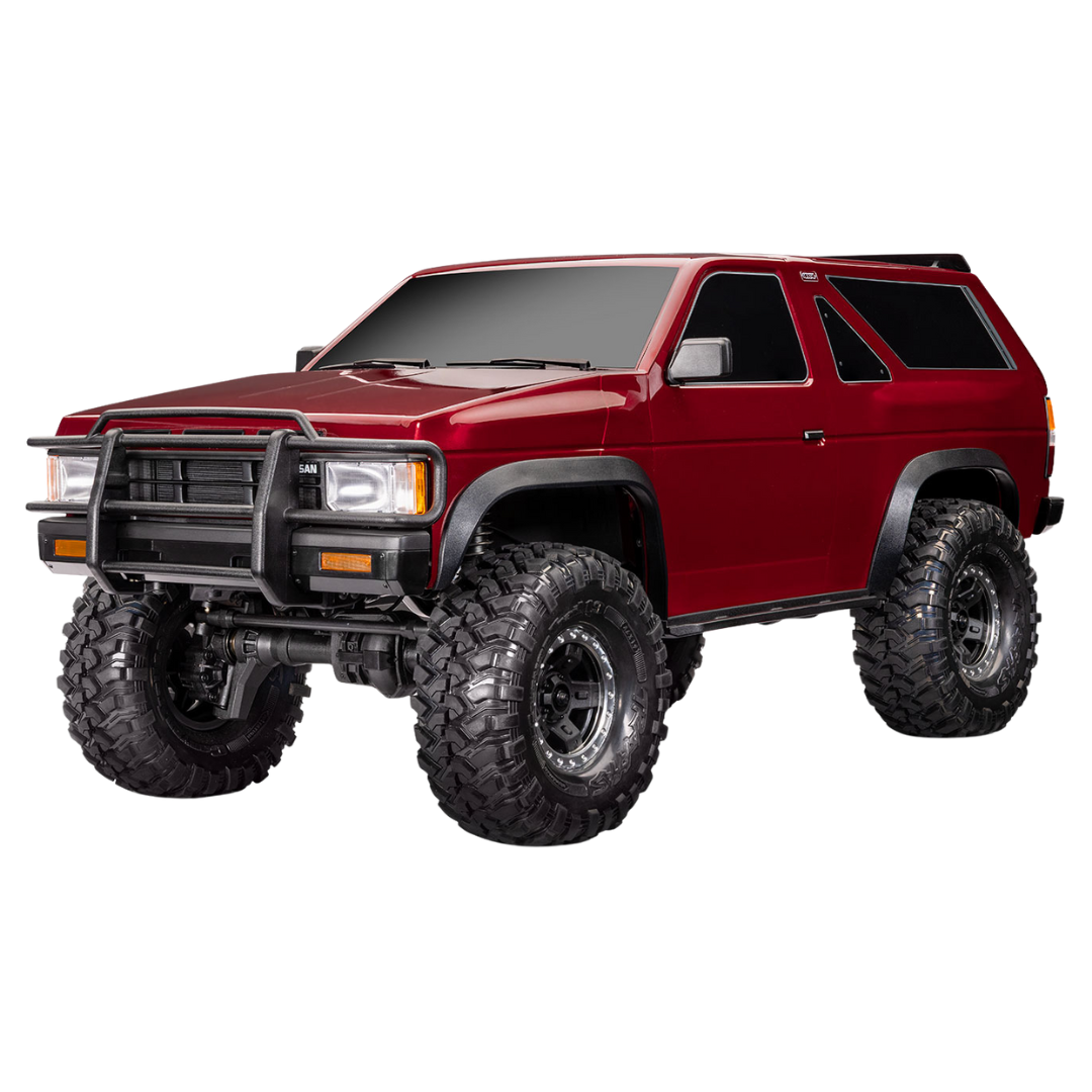 Traxxas TRX-4 Nissan Pathfinder 1/10 Scale RTR RC Rock Crawler Red 110 ...