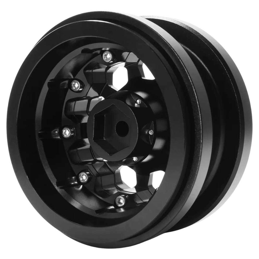 Treal SCX6 2.9 Inch Beadlock Wheels Type B (2pcs) Axial SCX6 Honcho Je – OZRC