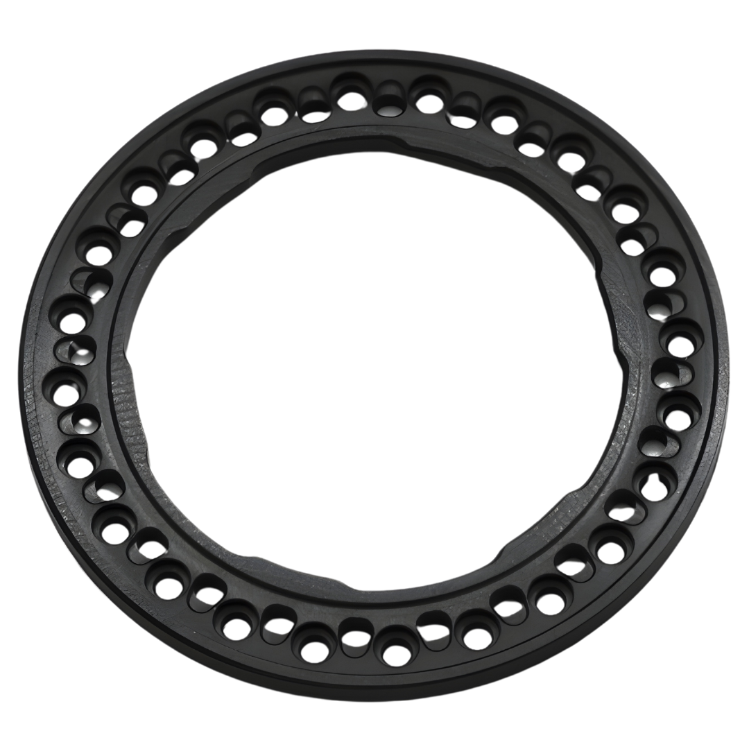 Vanquish 1.9" Dredger Beadlock Ring Black Anodized (1) VPS05160 – OZRC