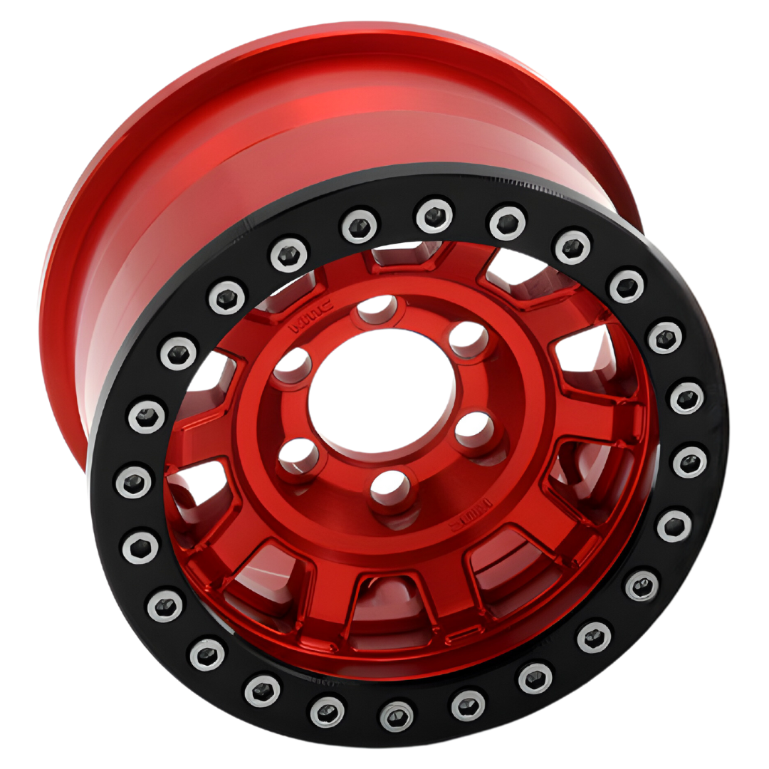 Vanquish KMC 1.9 KM236 Tank Beadlock Wheels Red VPS07783 – OZRC