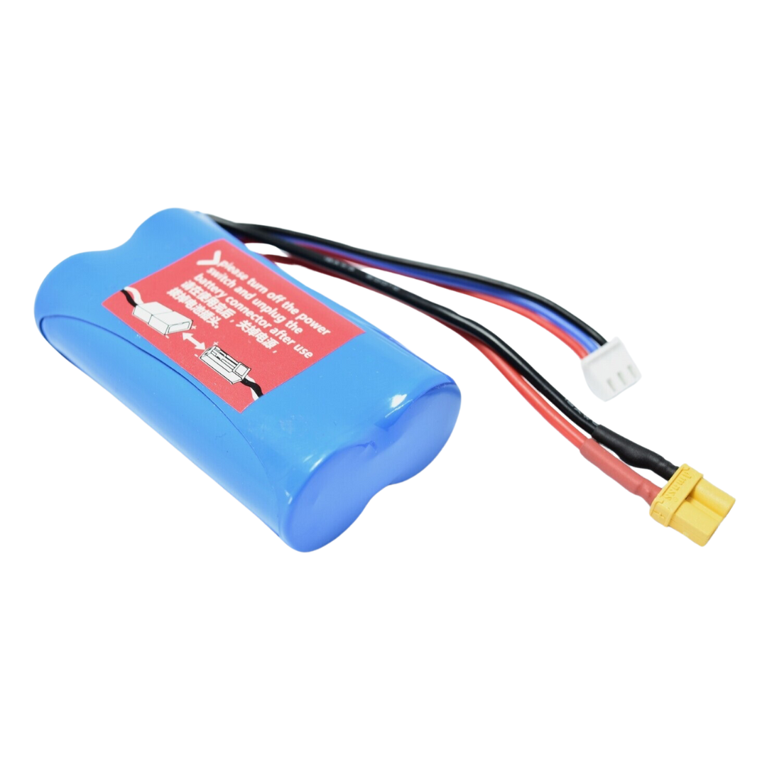 WL Toys 7.4V 2S 1500mAh LiPo Battery w/ XT30 Plug RC Excavator 16800-1 ...