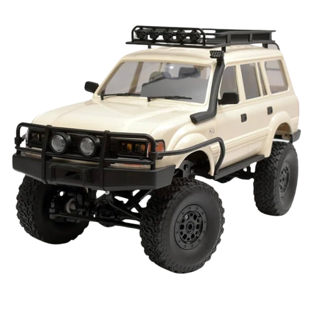 WPL Toyota Landcruiser 80 Series LC80 RTR 1/16 RC Rock Crawler 4X4 TAN ...