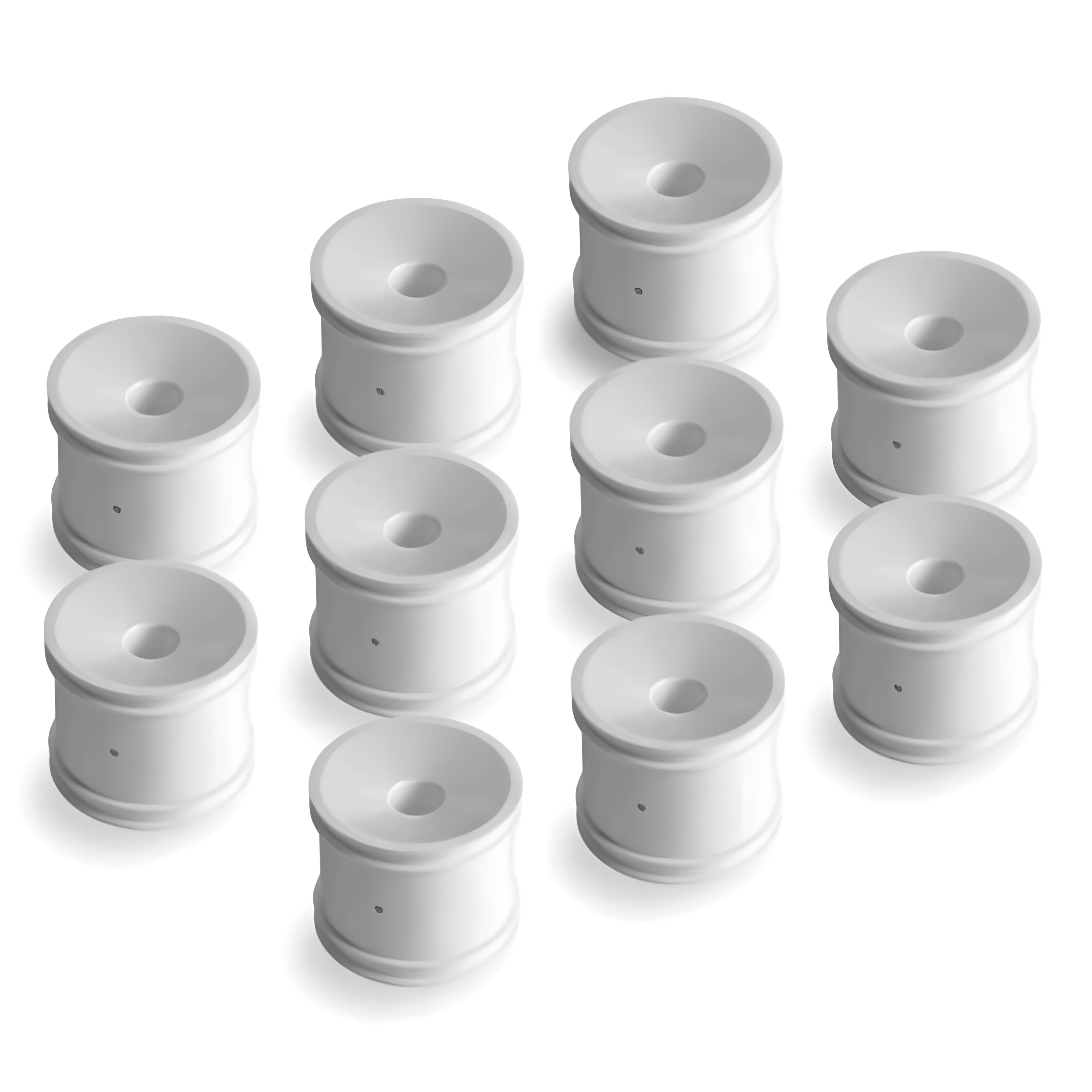 XRay Stadium Truck Wheel Aerodisk With 12mm Hex White 10pcs 329902 – OZRC