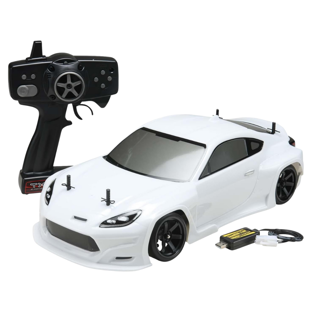 Yokomo Pandom Toyota GR86 White 1/10 RC Drift Car Package RTR DPR-GR86 ...
