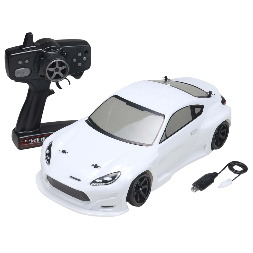Yokomo Toyota GR86 2WD Drift RC Car RTR 1/10 Package Pandem White w/ G ...