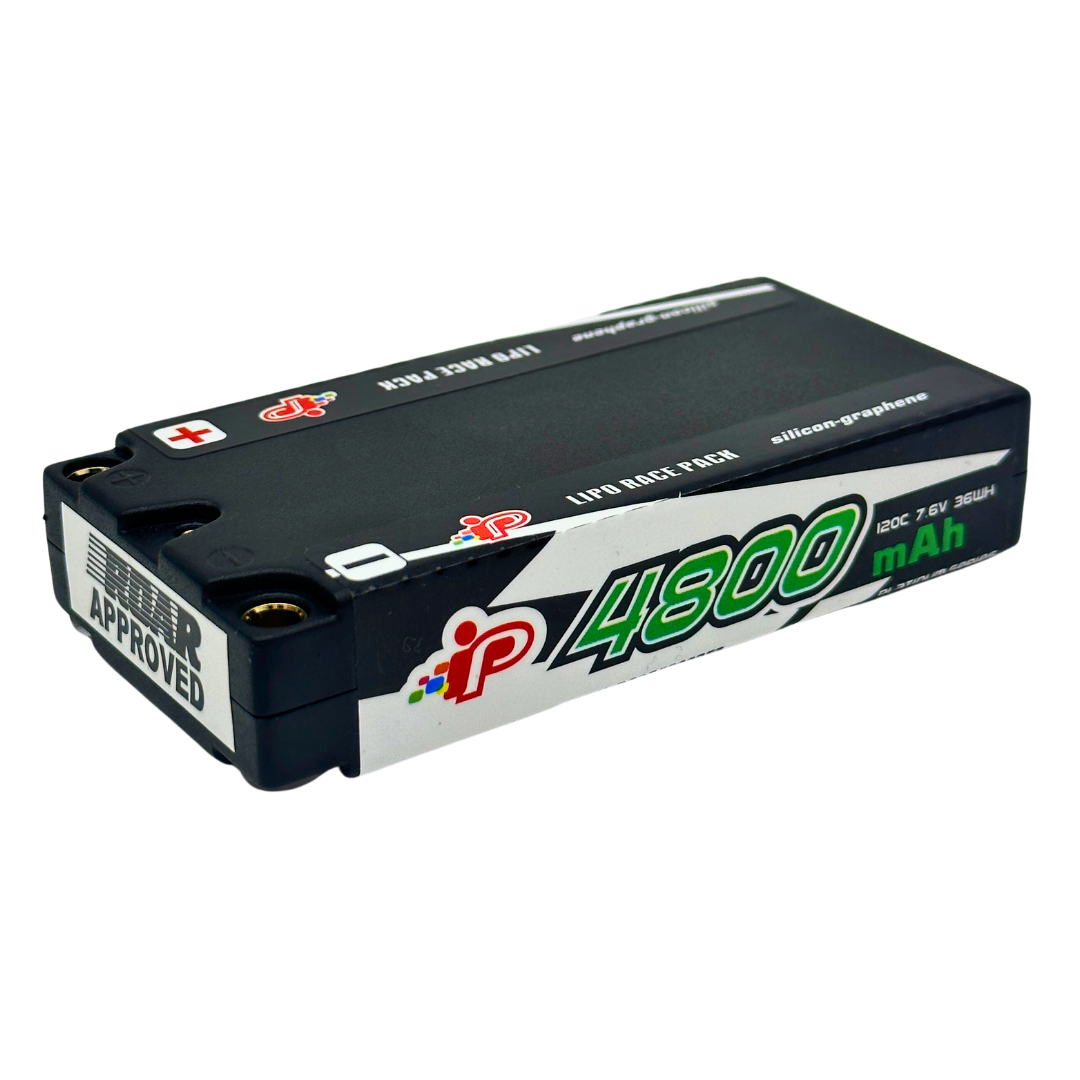 Intellect 4800mAh 2S 7.6V 120C Platinum Series LiPo Battery Shorty LCG ...