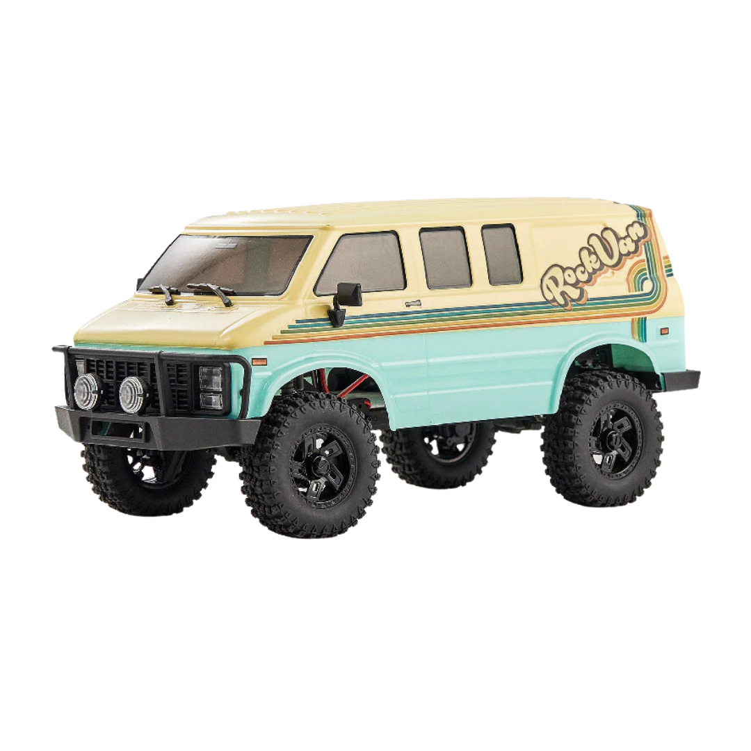 Hobby Plus CR-18 Rock Van 4WD Off Road RTR RC Rock Crawler 1/18 (Beige ...