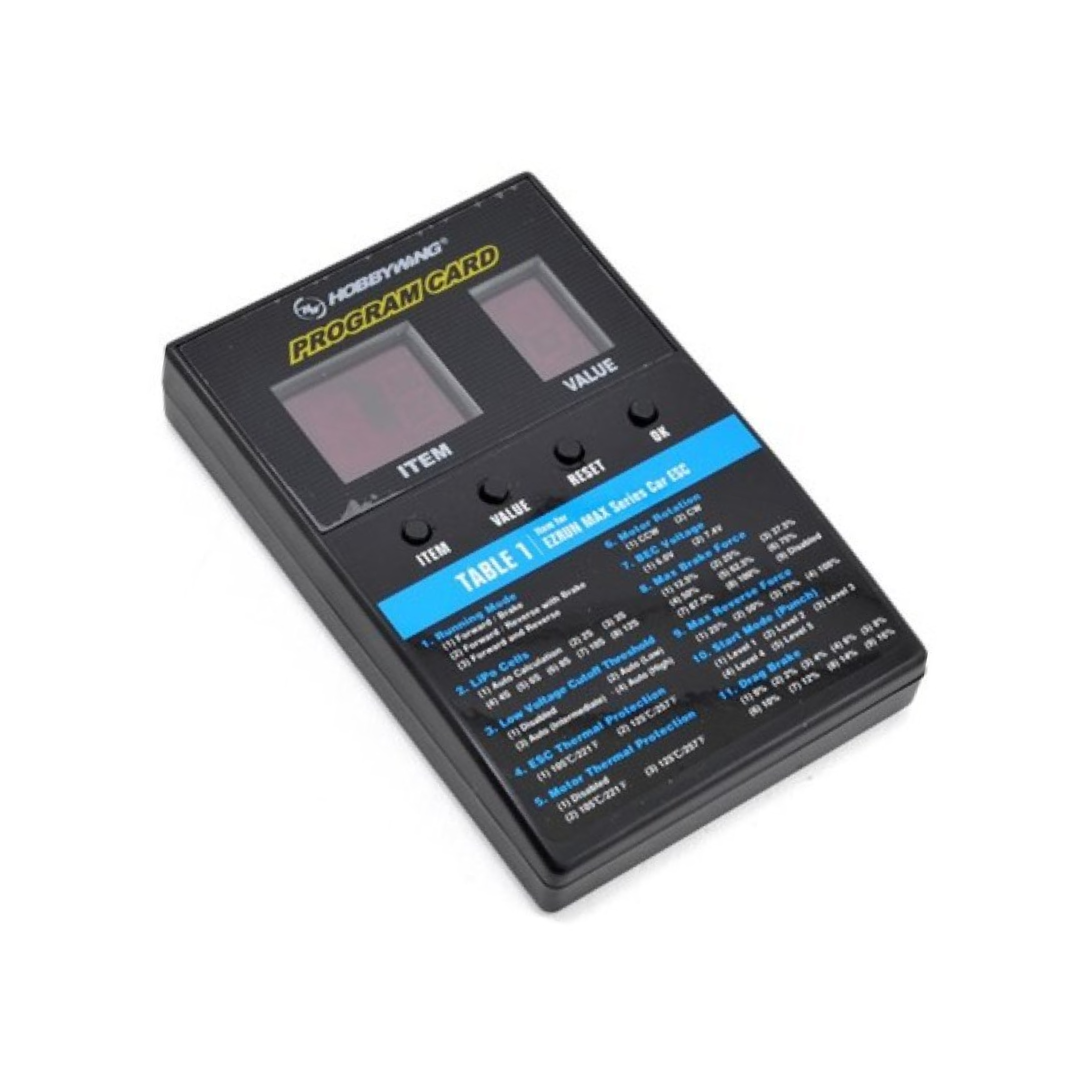 Hobbywing LED ESC Program Card 30501003 – OZRC