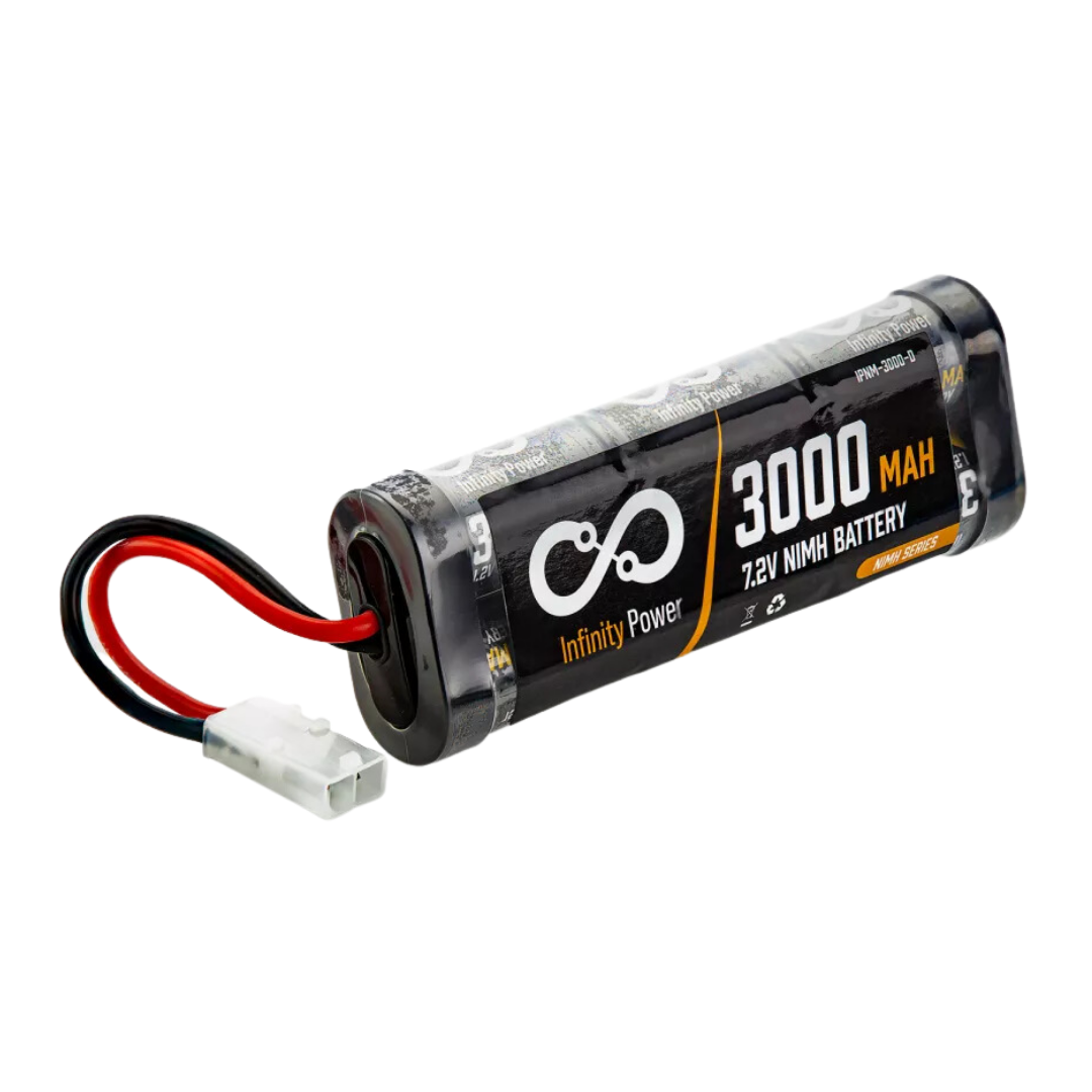 Infinity Power 7.2v 3000Mah NiMH Battery w/ Tamiya Connector – OZRC