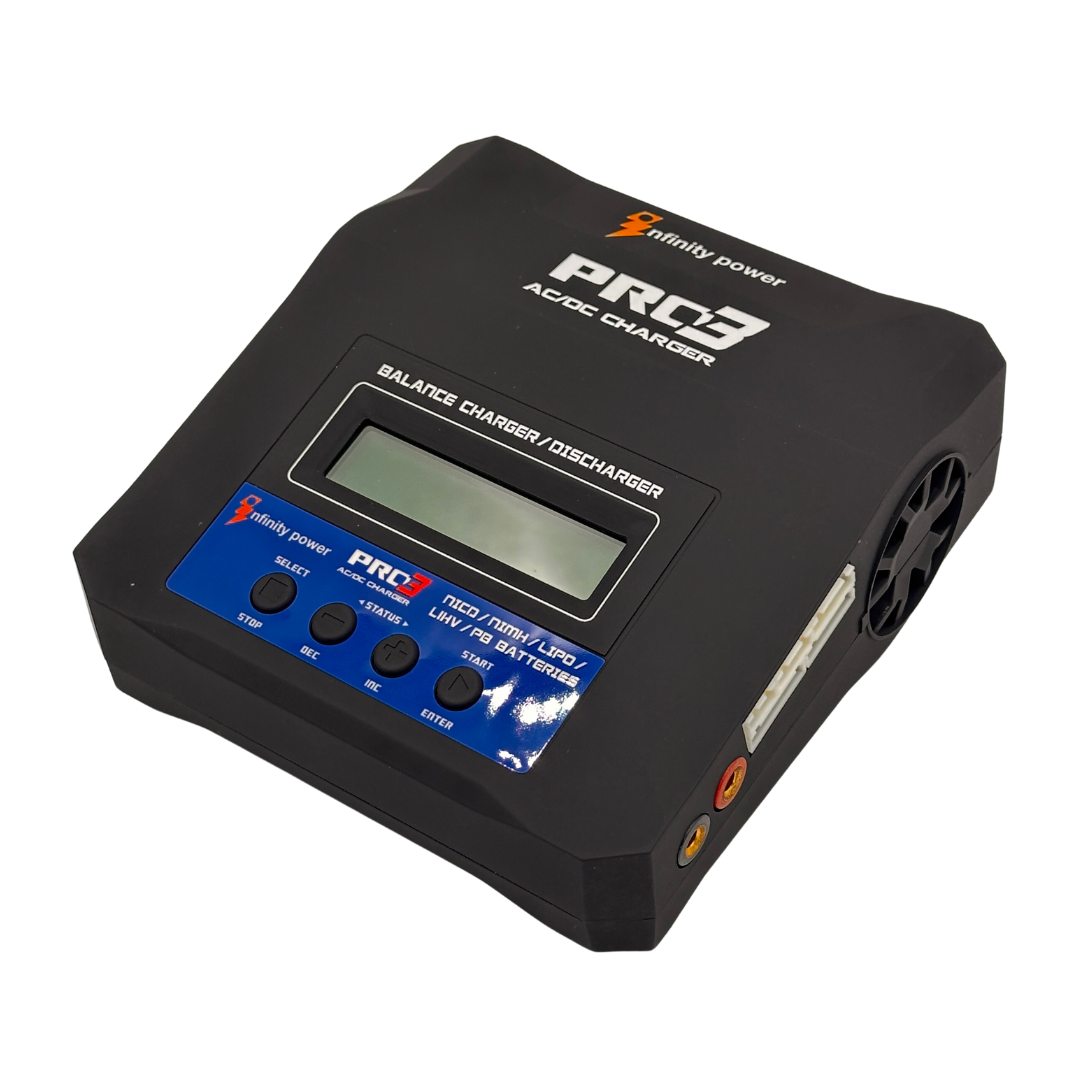 Infinity Power PRO3 AC/DC 80W 7.0A Balance Charger LiPo/Li-ion/LiFe/Li ...