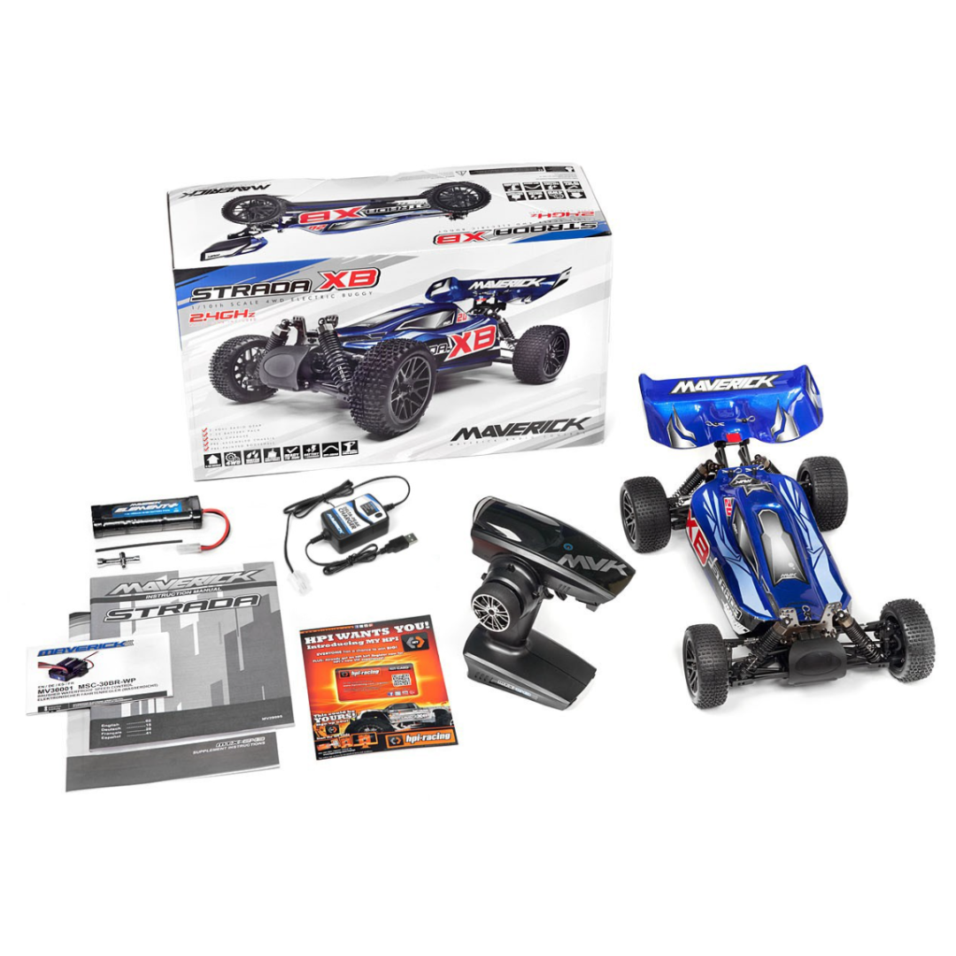 Maverick Strada XB Electric 4WD 1/10 Off Road RTR RC Buggy MV12613 – OZRC