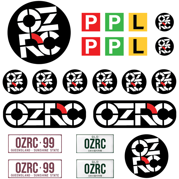 Gift Cards, Stickers & Merch – OZRC