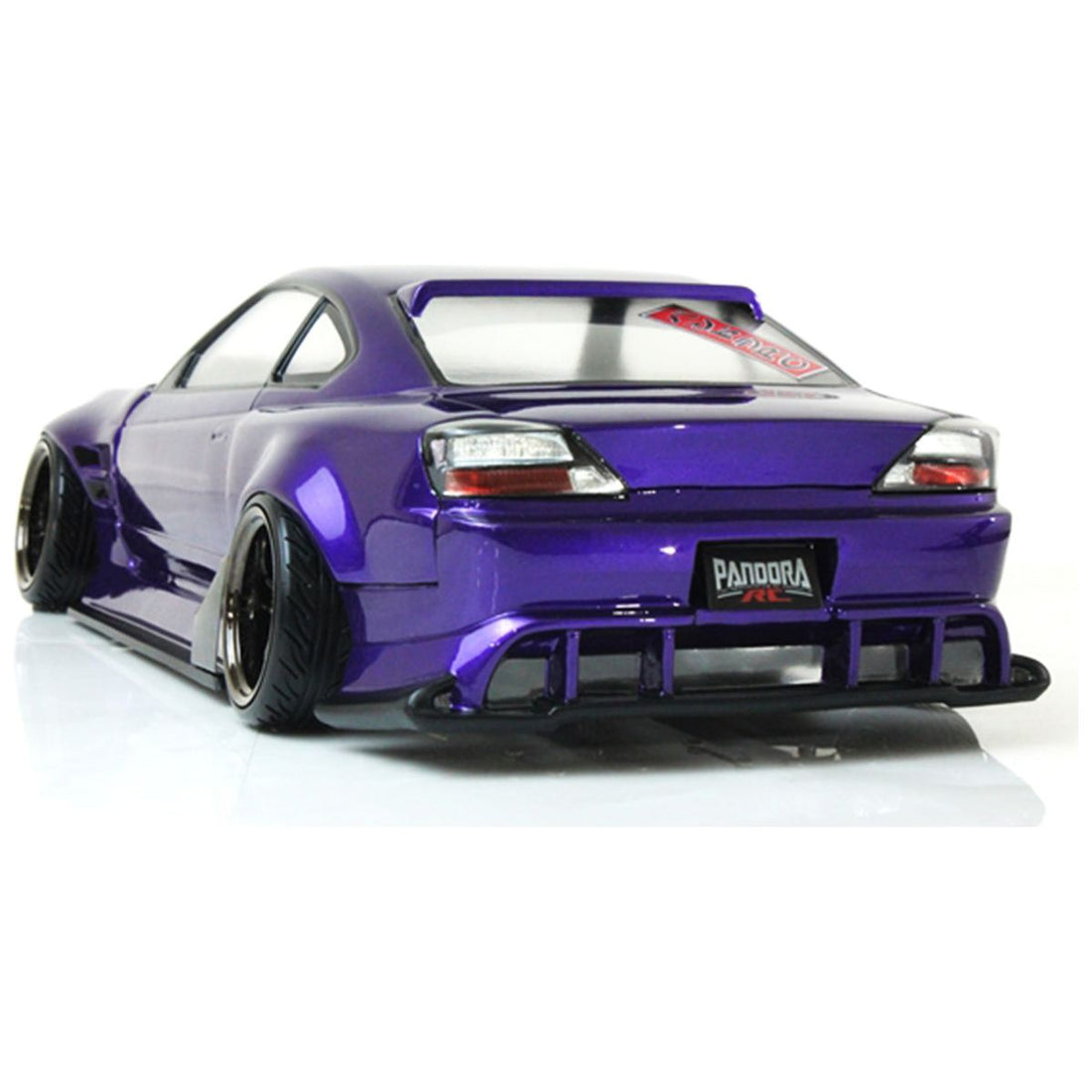 Pandora Nissan Silvia S15 Raijin ORIGIN Labo Clear 1/10 RC Body Shell ...